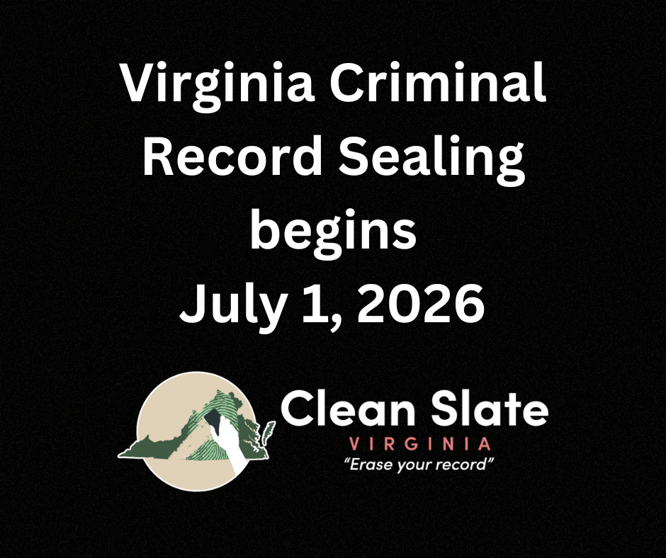 New Virginia Laws in 2026: Criminal Record Sealing - Clean Slate Virginia